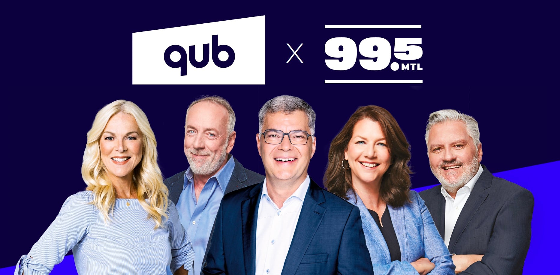 QUB sera diffusé sur la fréquence radio 99.5 FM Montréal | QUB | QUB radio