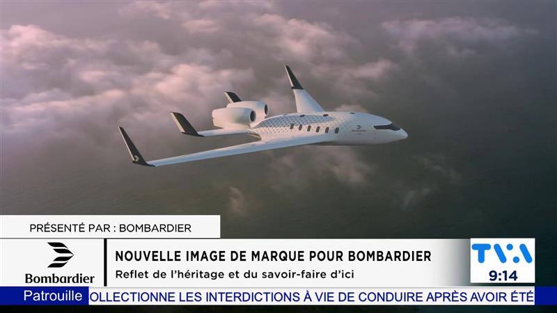 AVION | NOUVELLE IMAGE DE MARQUE POUR BOMBARDIER | Salut Bonjour