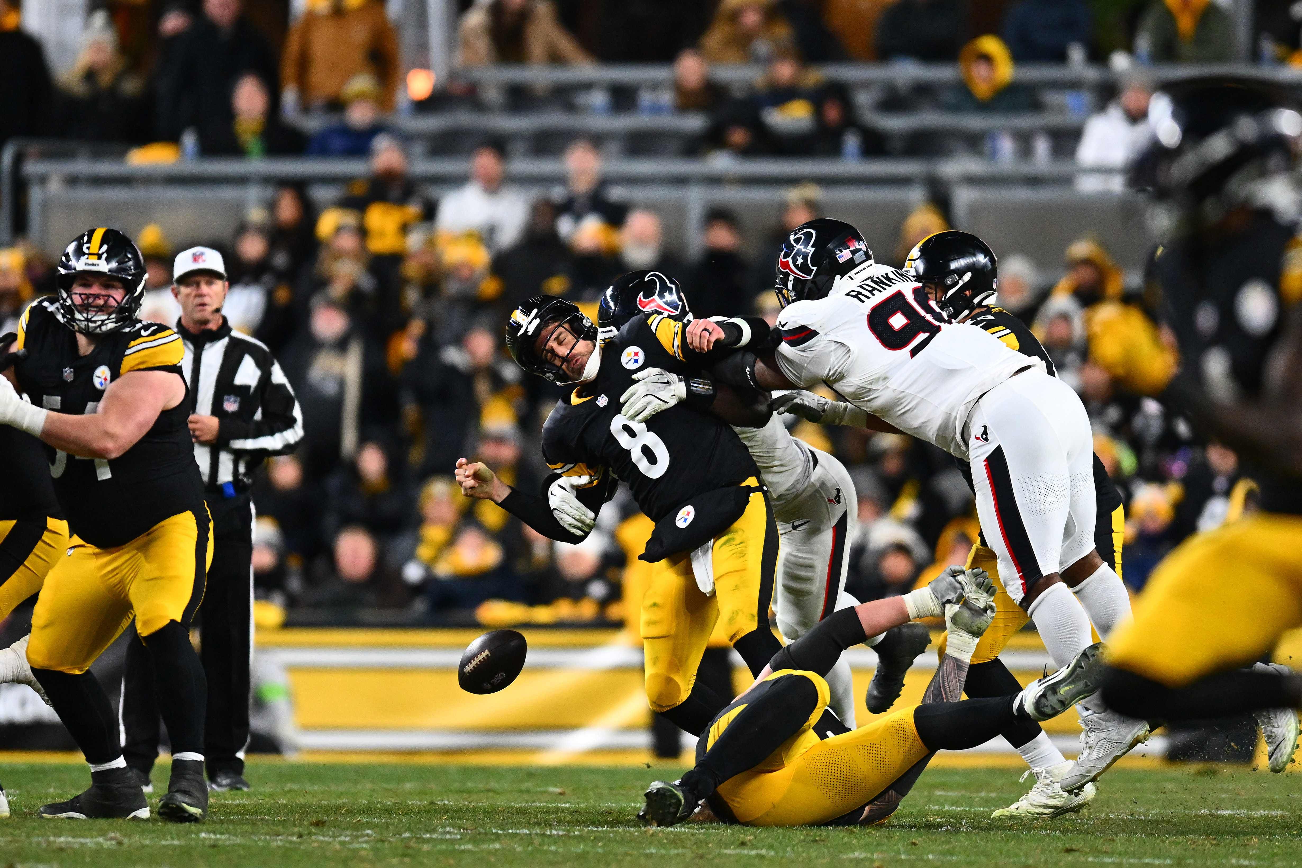 Aaron Rodgers et les Steelers malmenés par la défense des Texans | JDQ