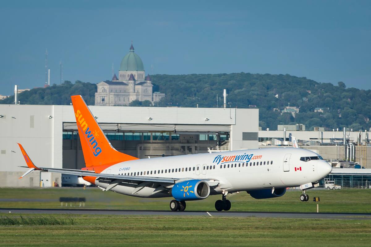Sunwing bientôt intégrée dans les activités de WestJet | TVA Nouvelles