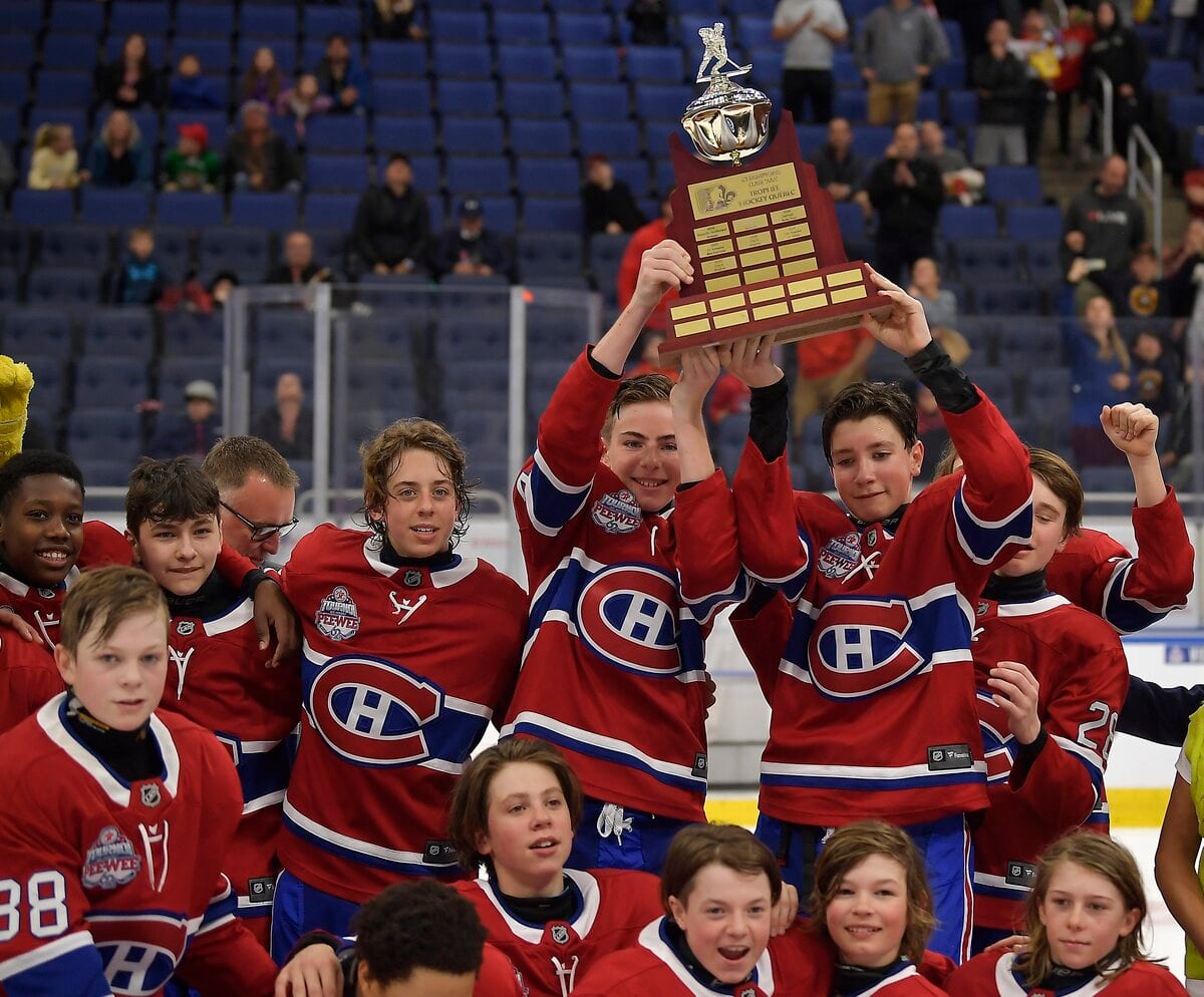 Tournoi pee-wee de Québec: les petits Canadiens couronnés | JDM