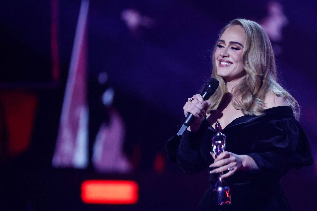 La chanteuse Adele, absente d’Europe depuis 2016, revient sur scène à ...