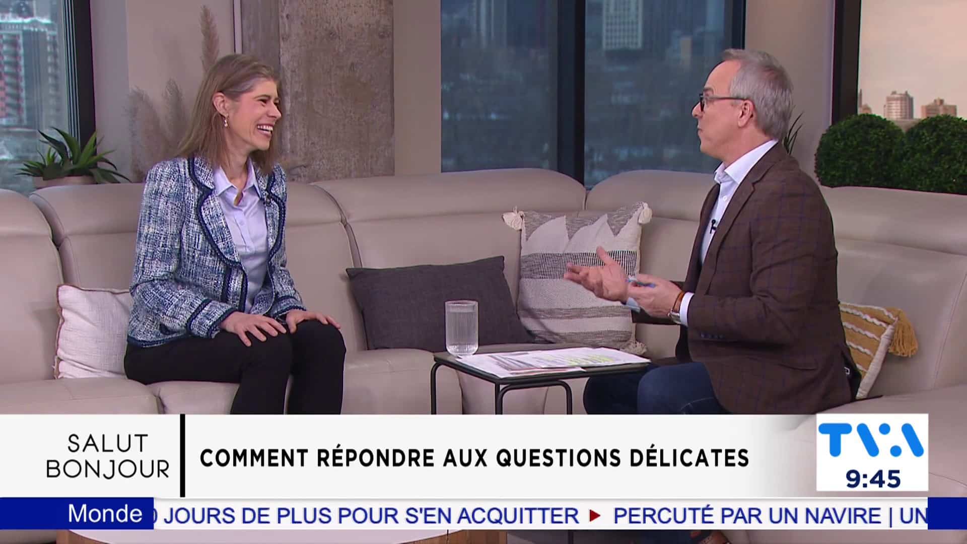 9H45 | ANNIE BOILARD : les entrevues d’embauche | Salut Bonjour