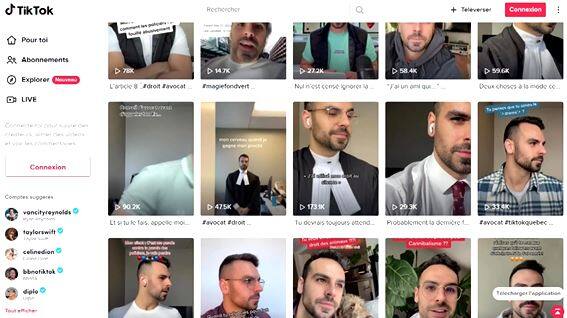 Des avocats québécois font fureur sur TikTok | TVA Nouvelles