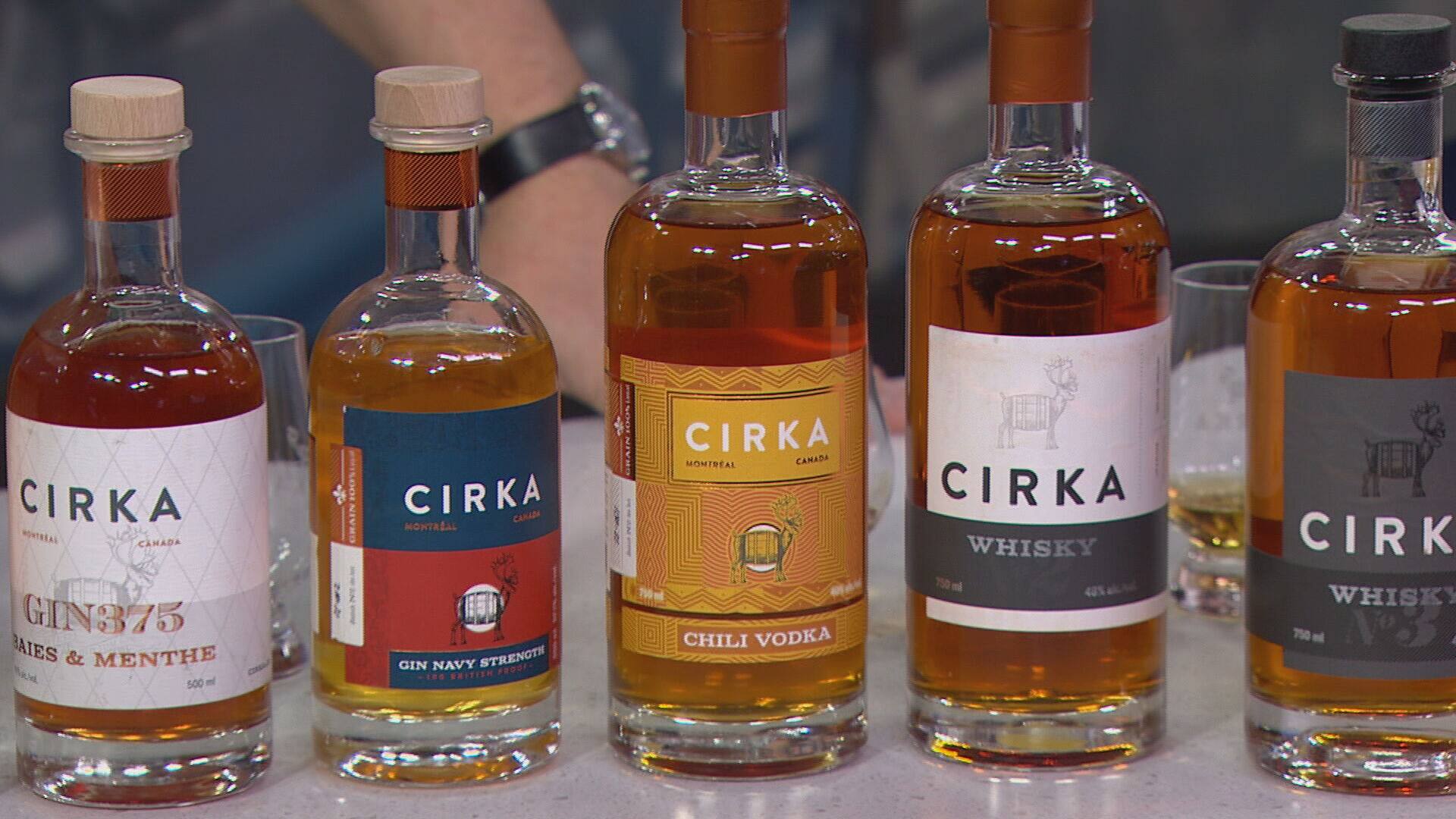 Distillerie CIRKA: miser sur le local pour se démarquer | TVA Nouvelles