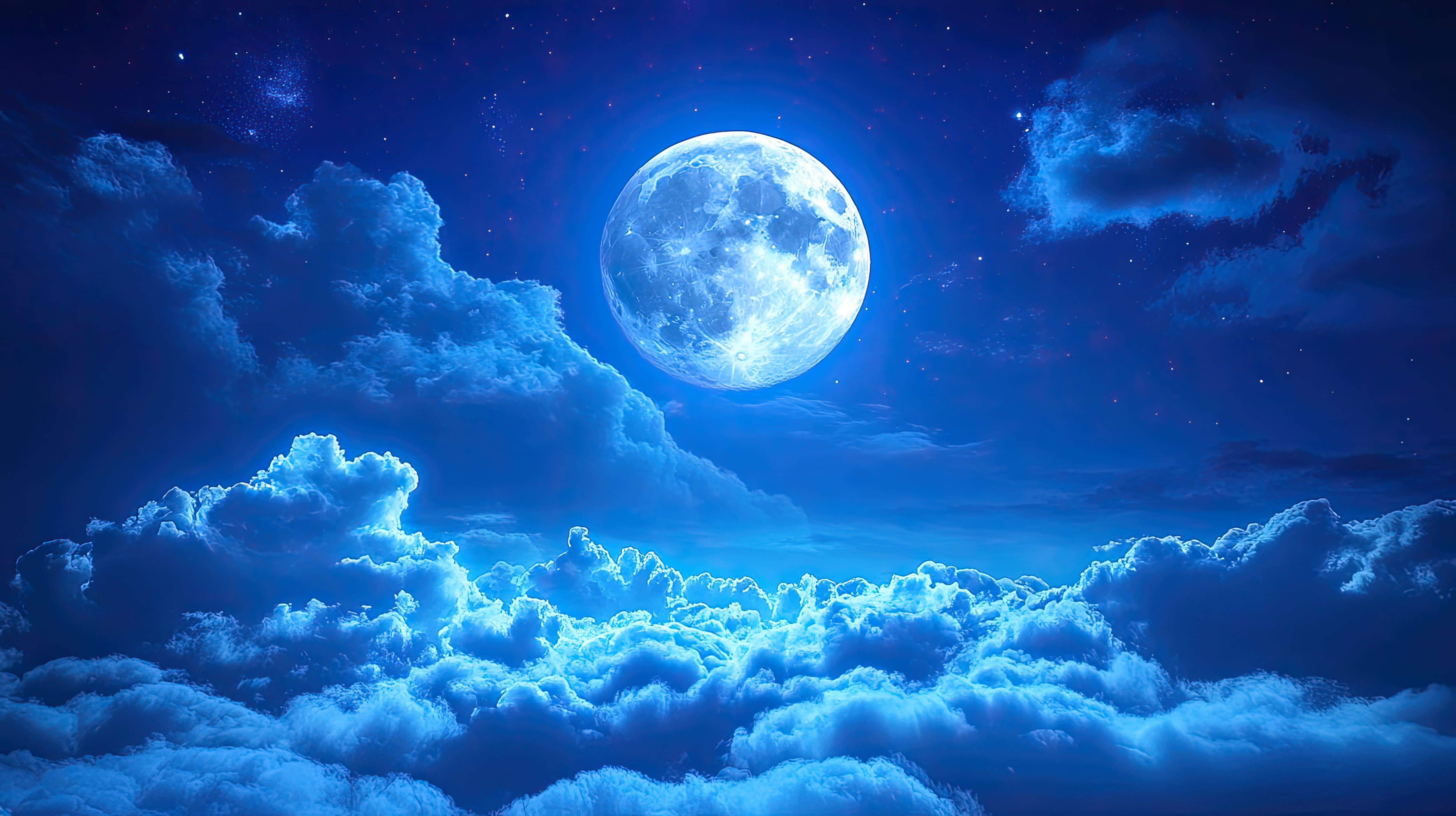 Une rare Pleine Lune bleue illuminera le ciel le 31 mai... et ...