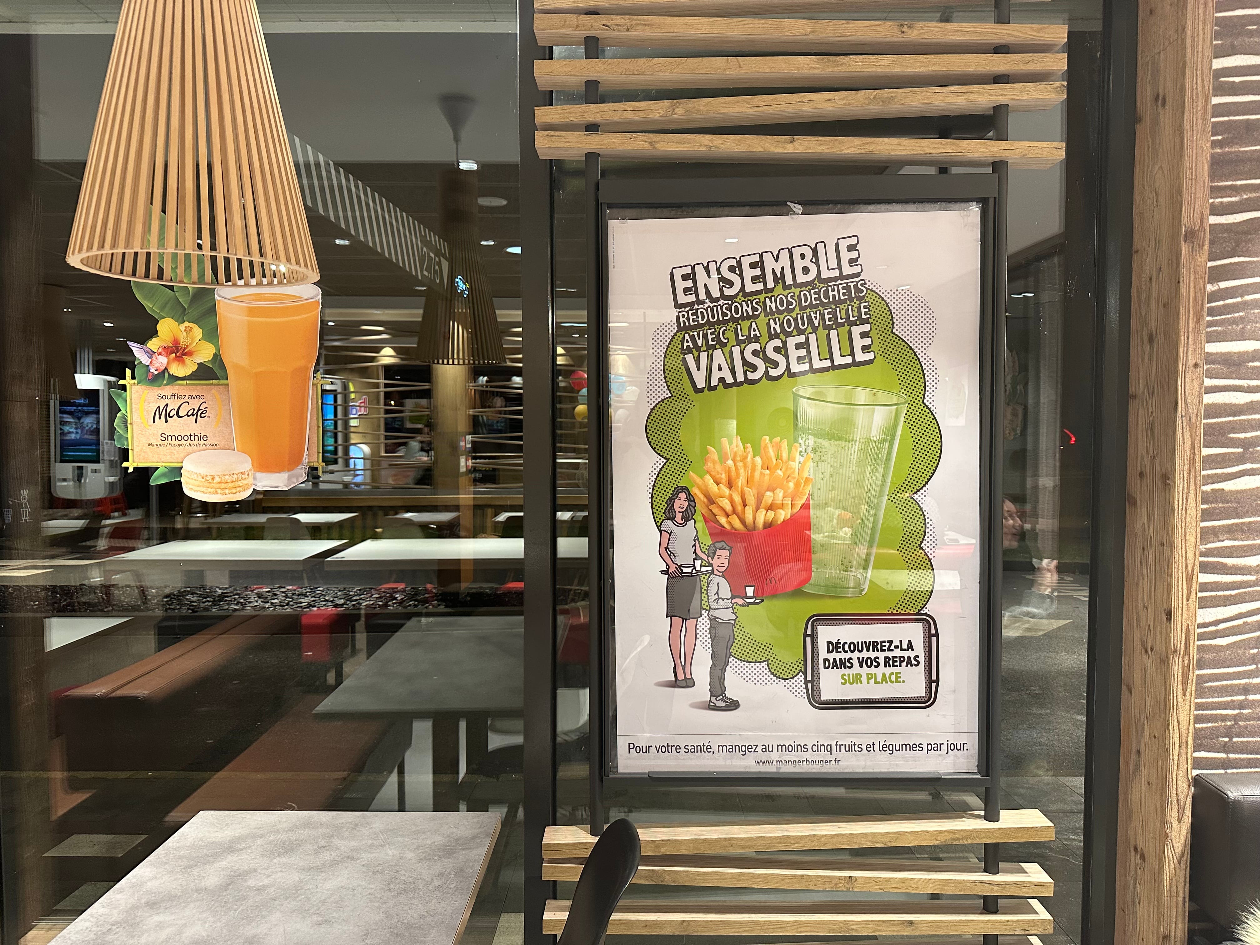[«24 heures» a testé] Vaisselle réutilisable chez McDo en France: plus ...