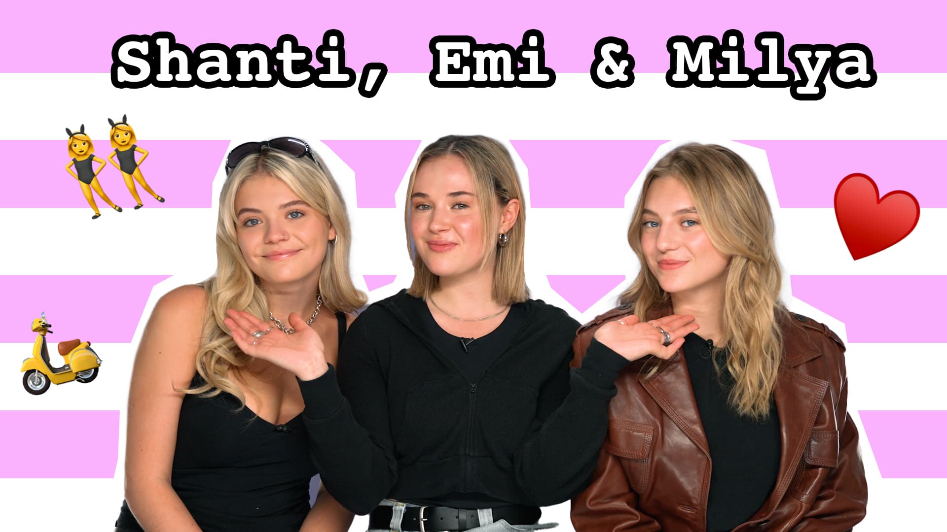 [VIDÉO] Emi Chicoine teste son amitié avec Milya et Shanti, les soeurs ...