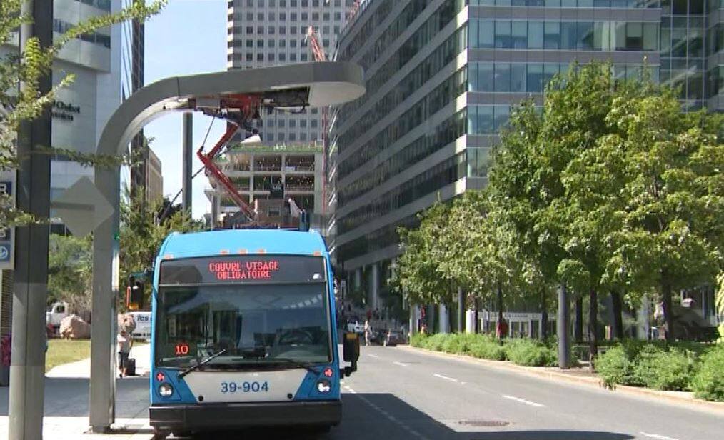 Tous les bus électriques de la STM immobilisés | TVA Nouvelles