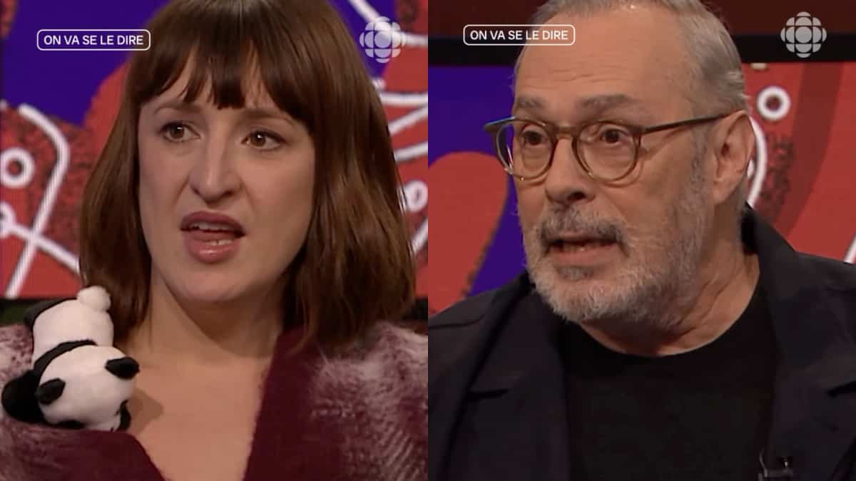 Échange musclé entre Anne-Élisabeth Bossé et Serge Denoncourt à la télé ...