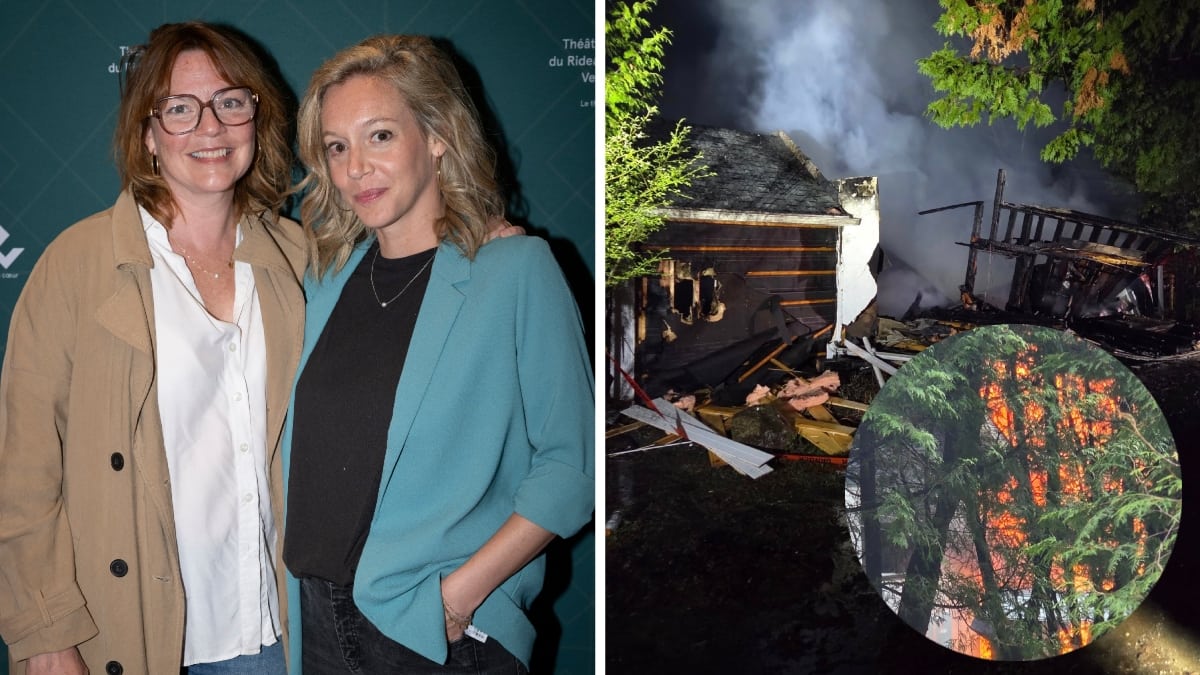 Le chalet de Catherine Proulx-Lemay et Noémie Yelle rasé par les ...