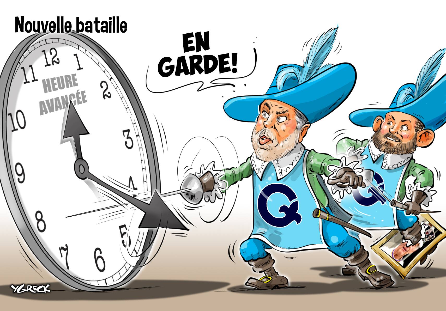 La caricature d'Ygreck | Le Journal de Montréal