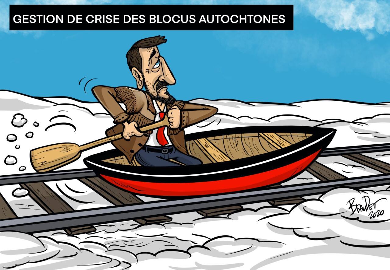La caricature de Marc Beaudet | Le Journal de Montréal