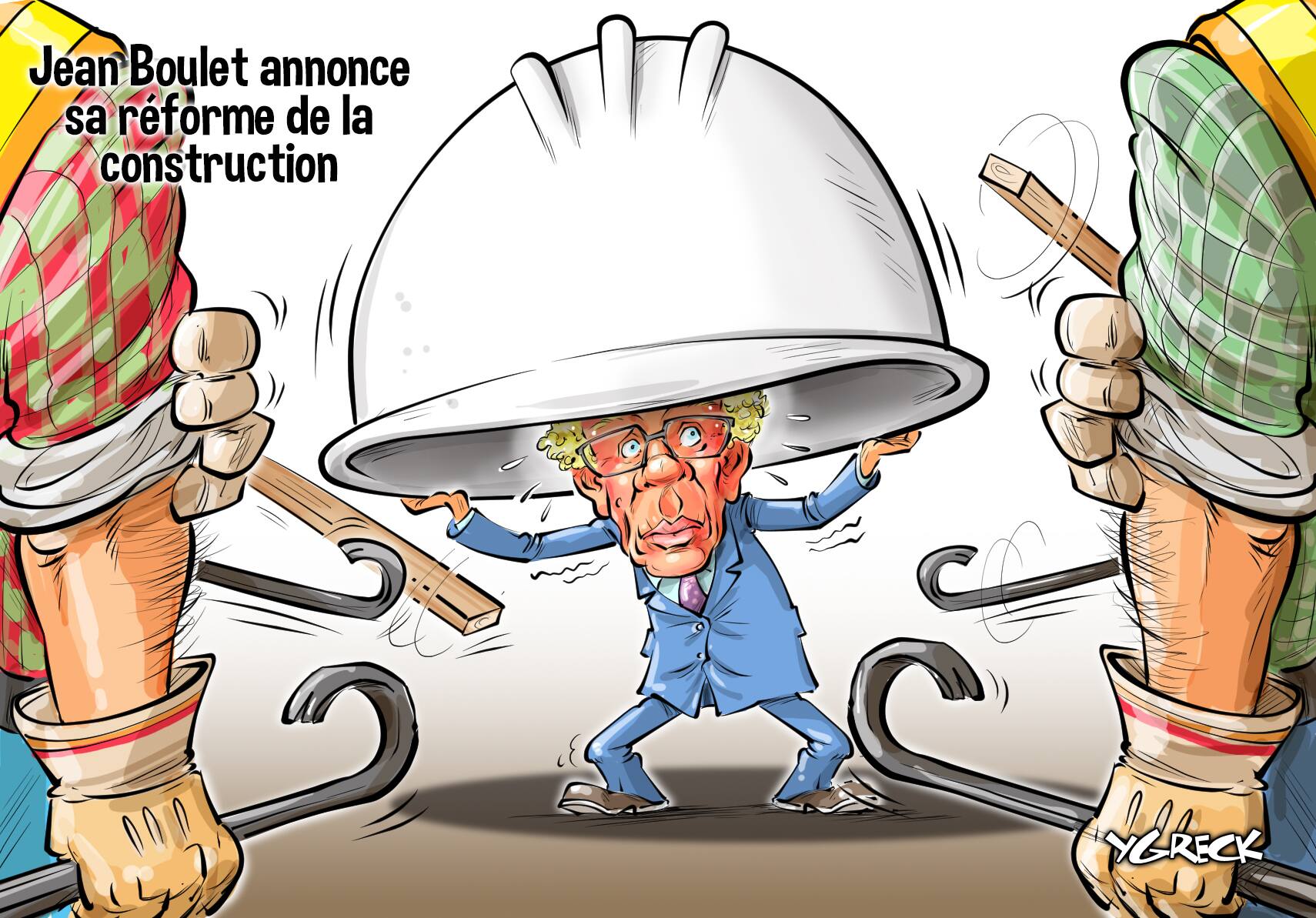 La caricature d'Ygreck en vidéo: le milieu syndical accueille la ...