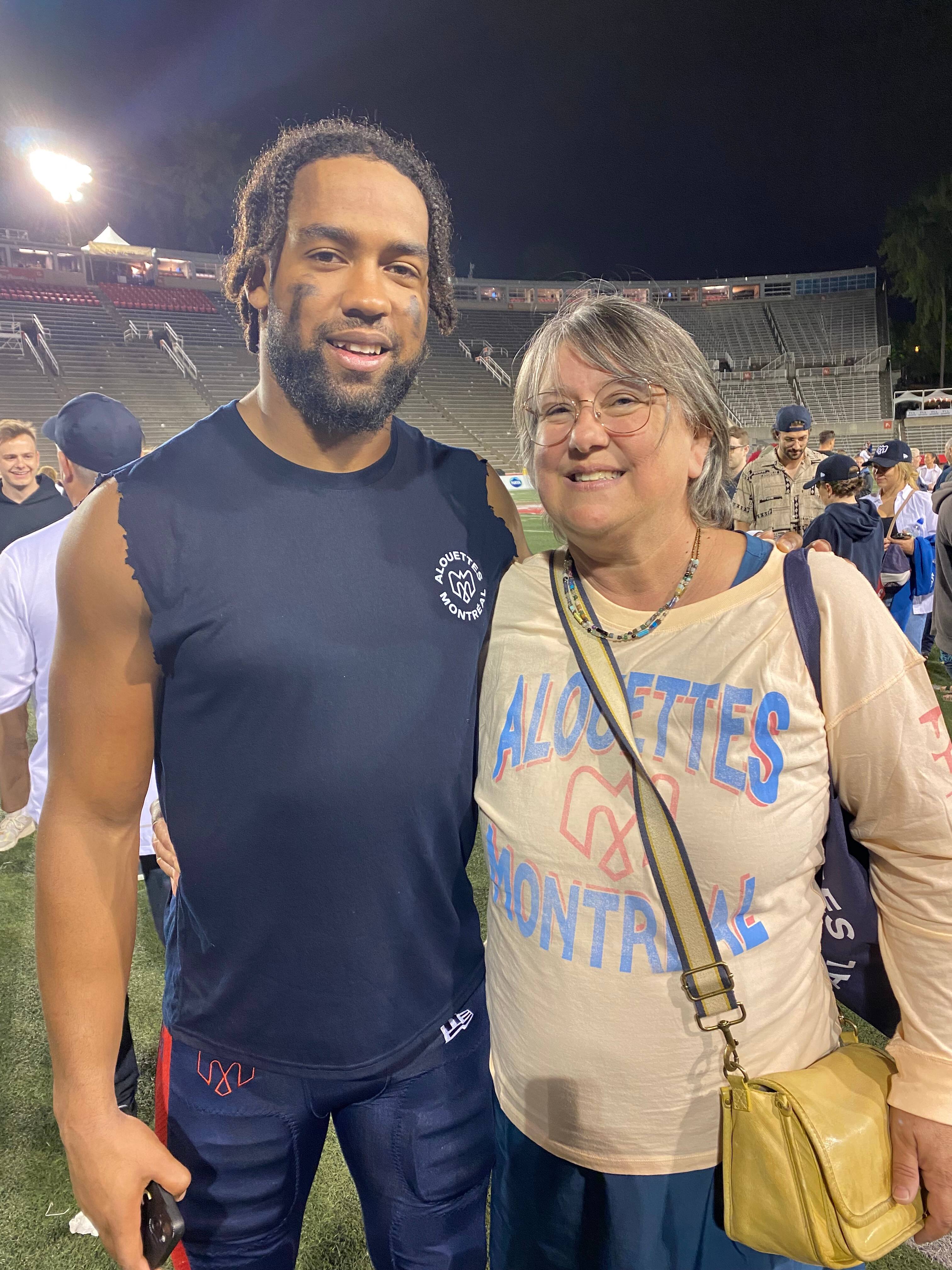 Alouettes de Montréal: le secret d'ado de Geoffrey Cantin-Arku | JDM