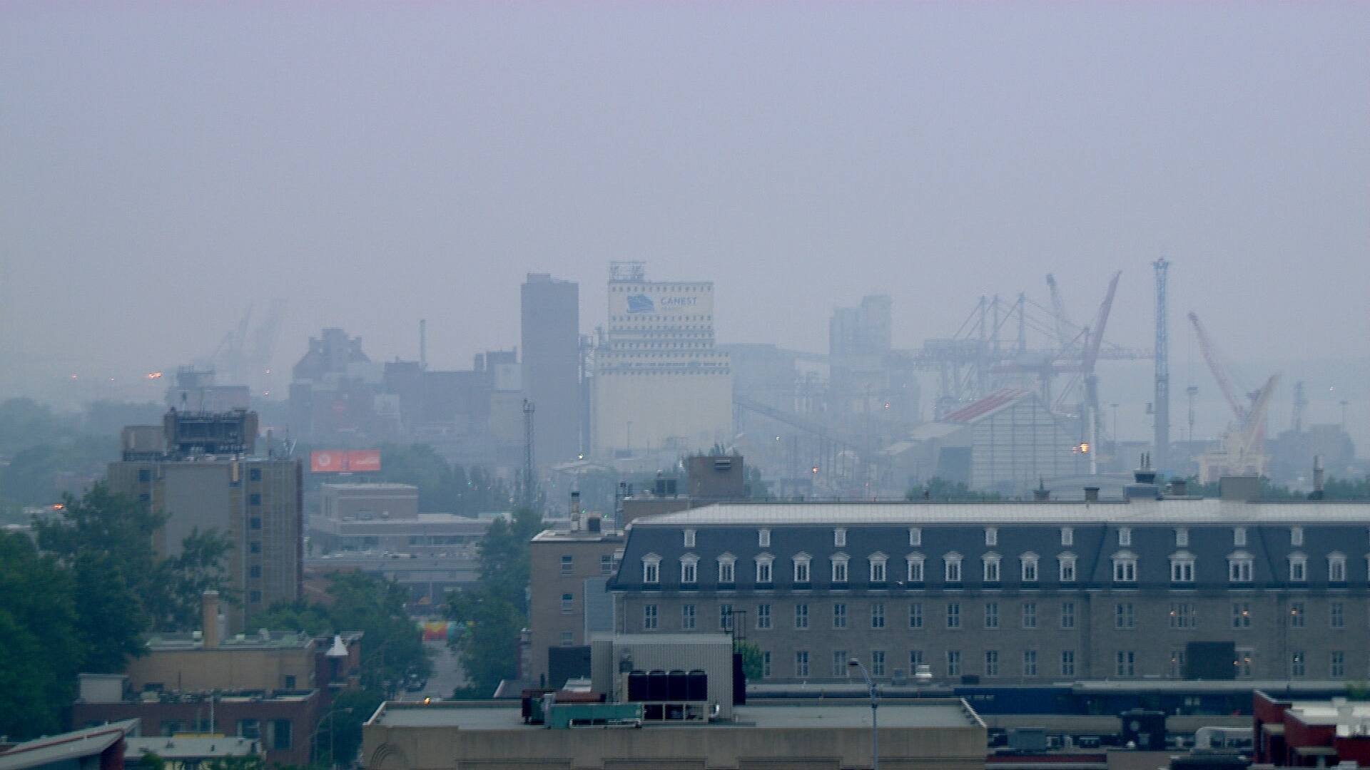 Mauvaise qualité de l’air: le smog persiste au Québec | TVA Nouvelles