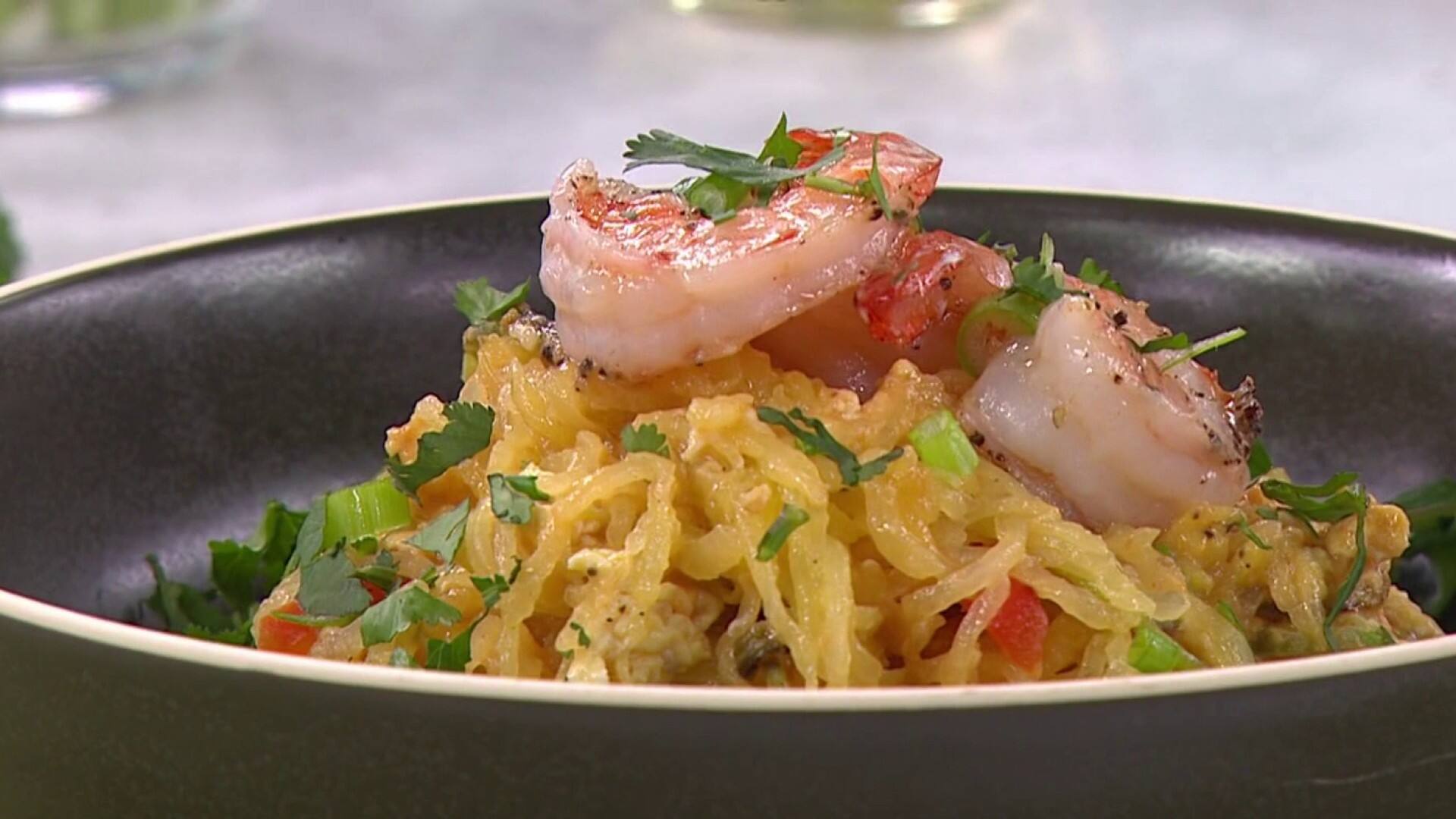 COURGE SPAGHETTI À LA THAÏ | Salut Bonjour