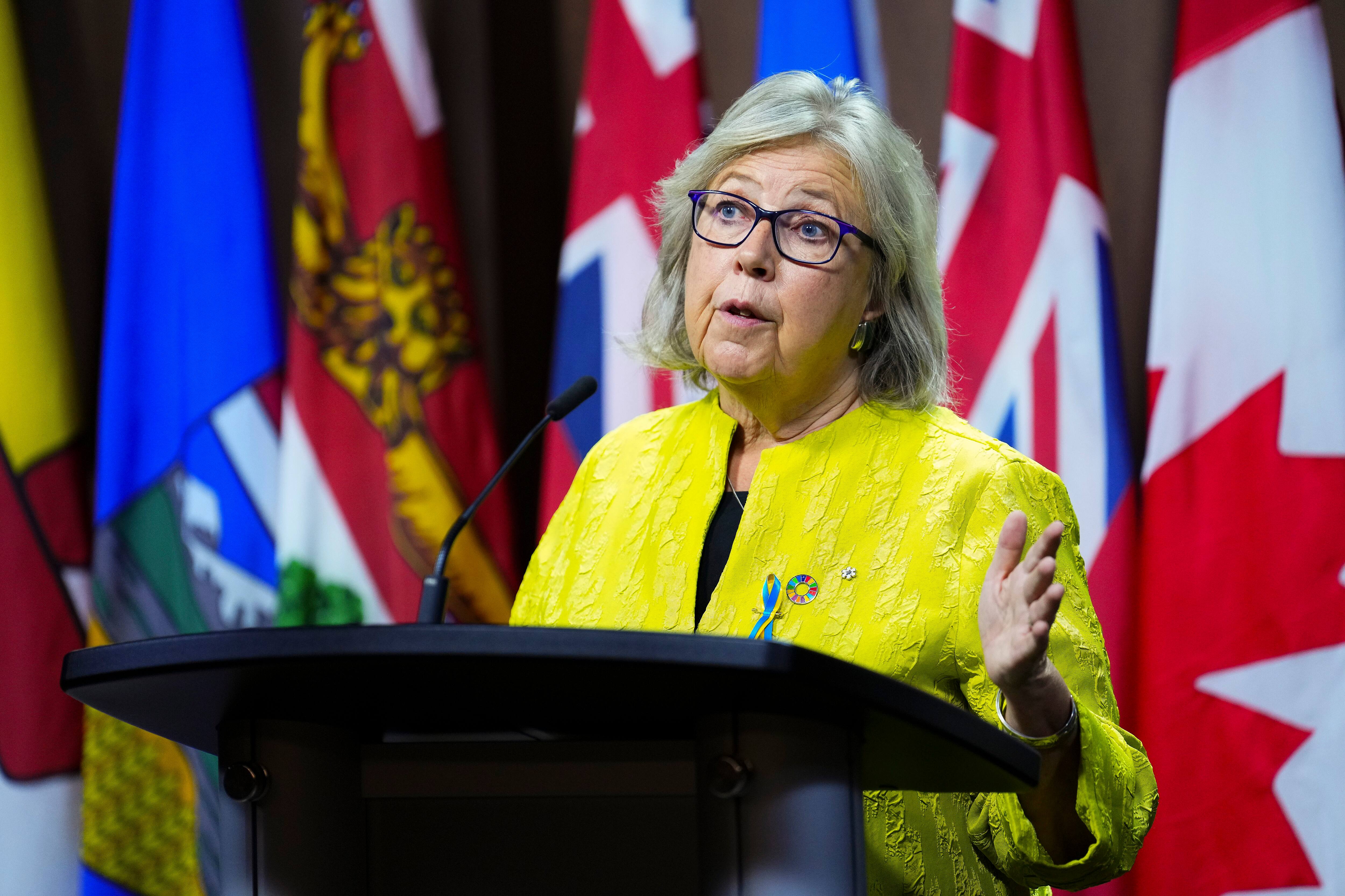 «J’ai peur que cette élection l’achève»: la santé d'Elizabeth May ...