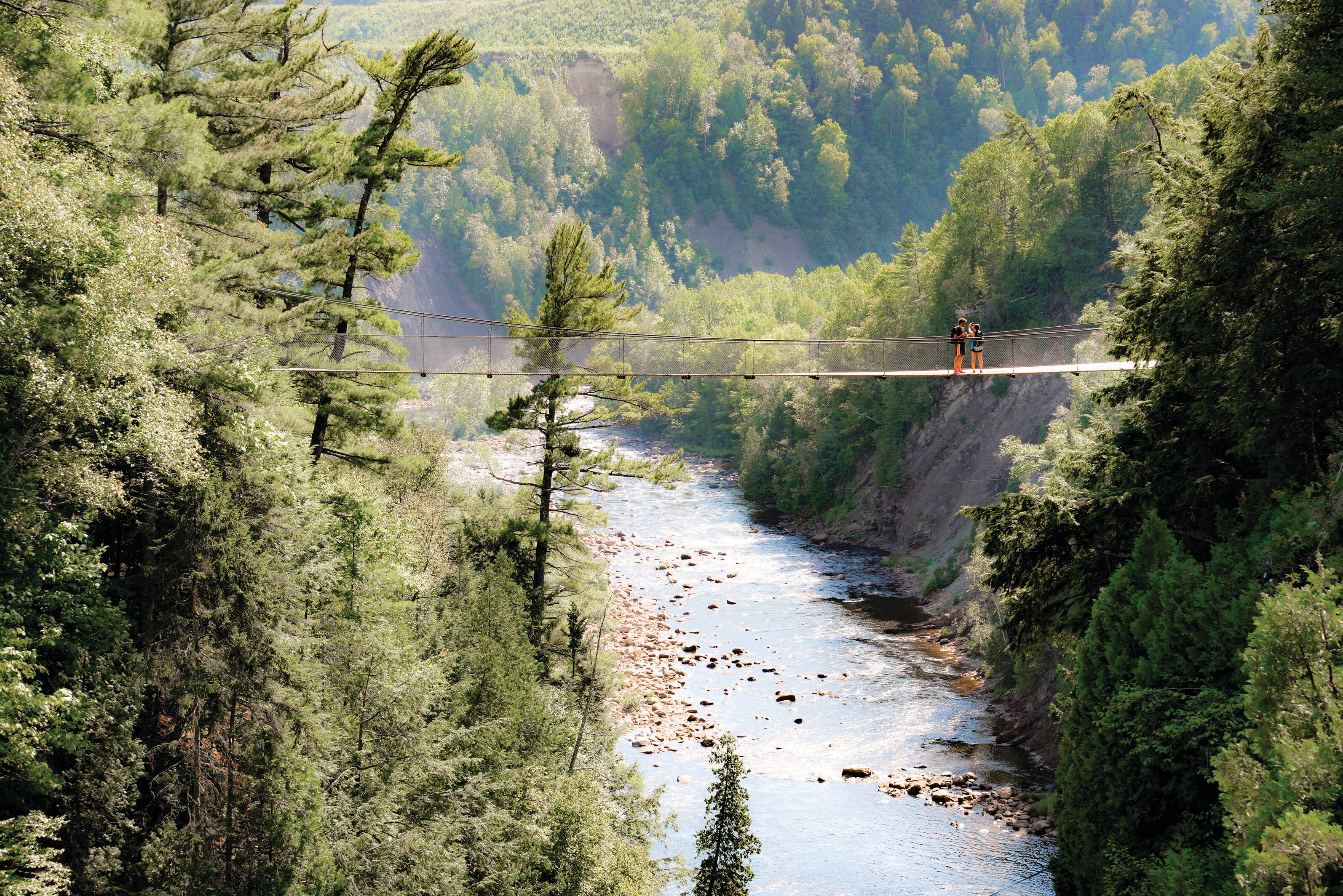 Admirer les couleurs d’un pont suspendu | 7 Jours