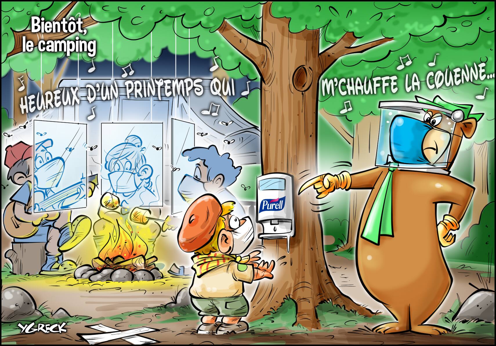 La caricature d'Ygreck | Le Journal de Montréal