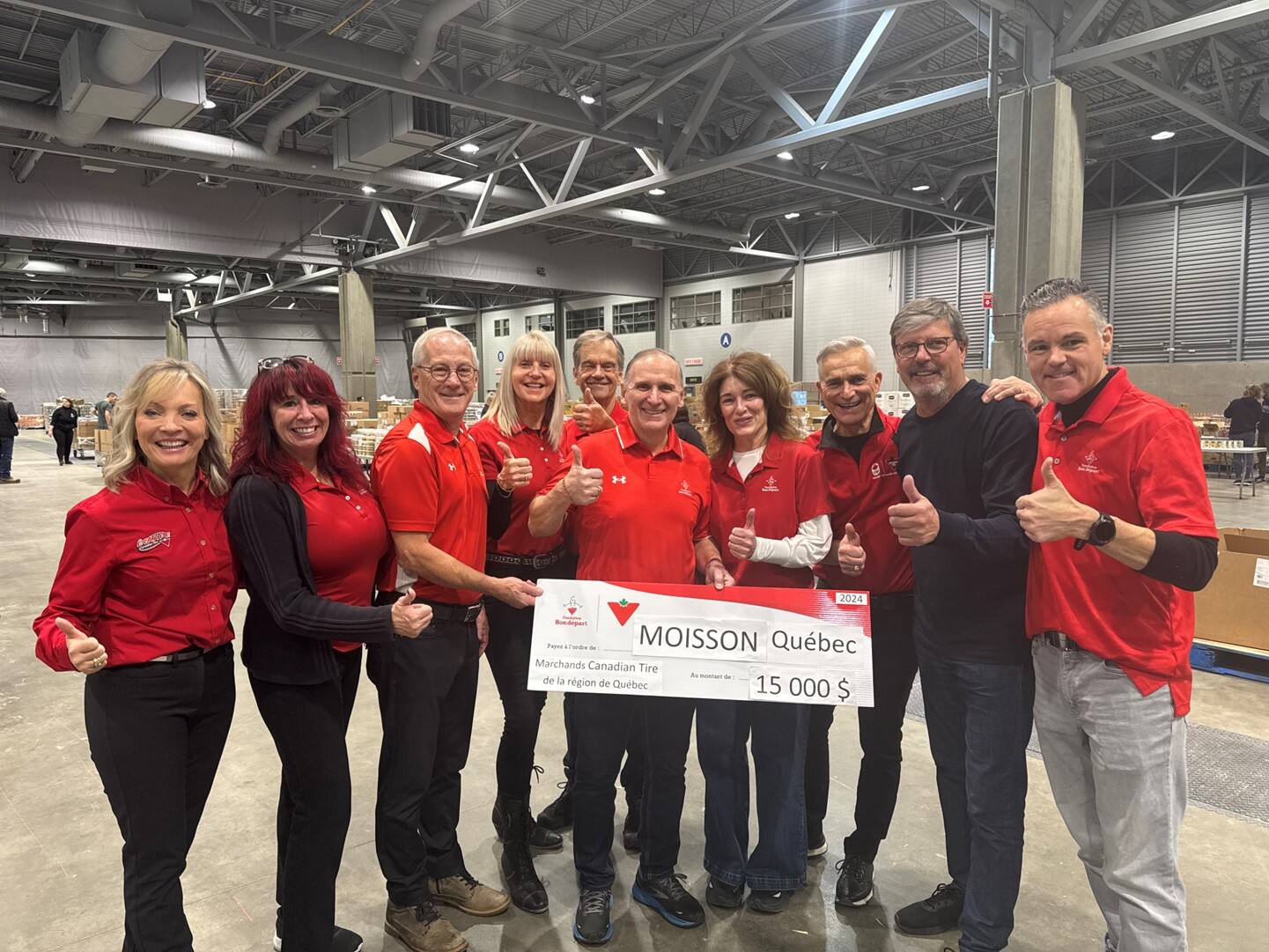 Canadian Tire donne à Moisson Québec | JDQ