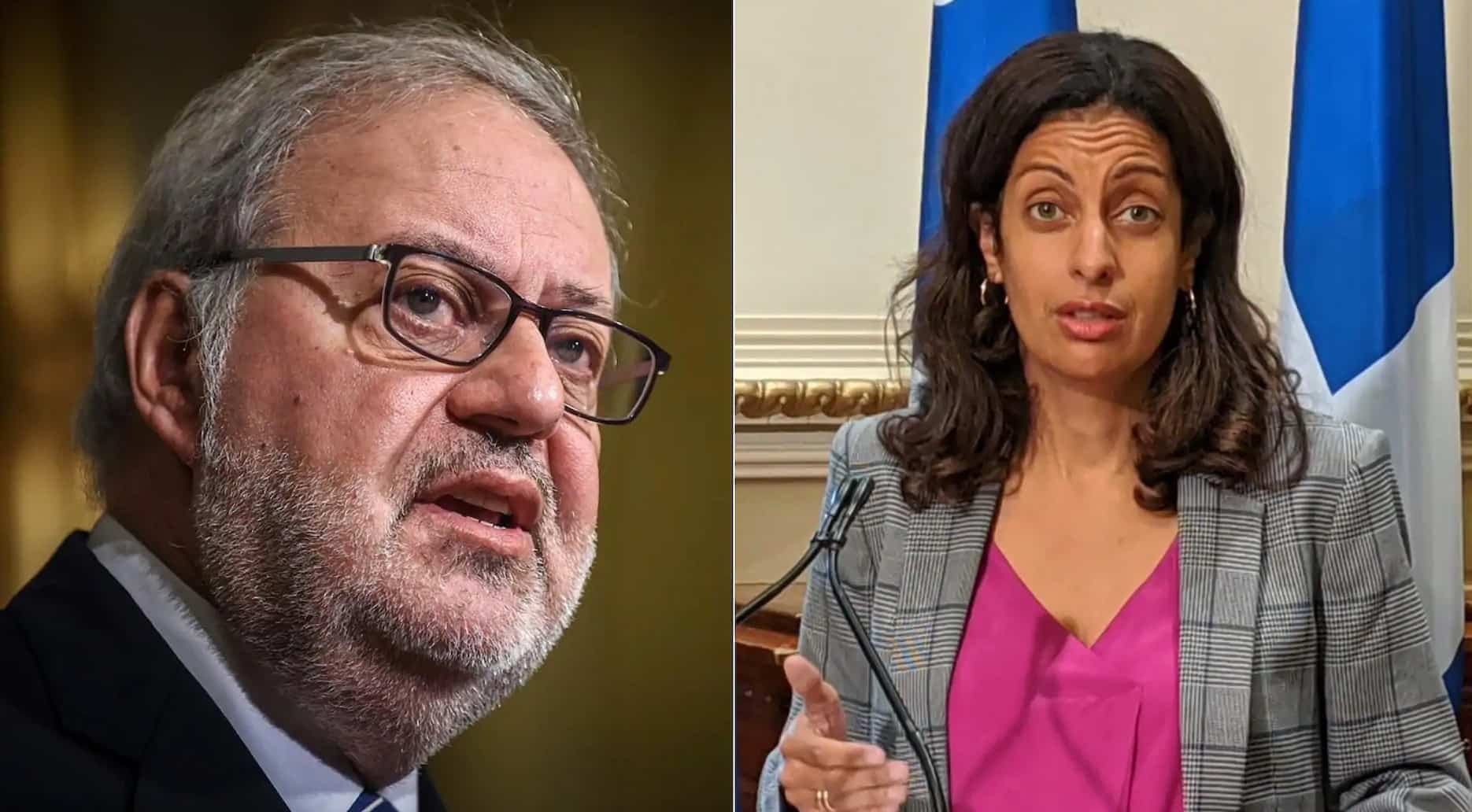 Dominique Anglade au courant du voyage de Pierre Arcand | JDQ