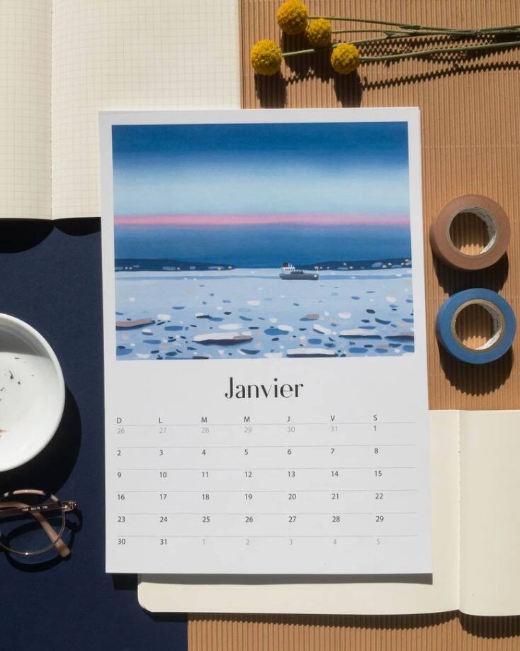 10 magnifiques calendriers 2022 faits au Québec à acheter en ligne | 24 ...