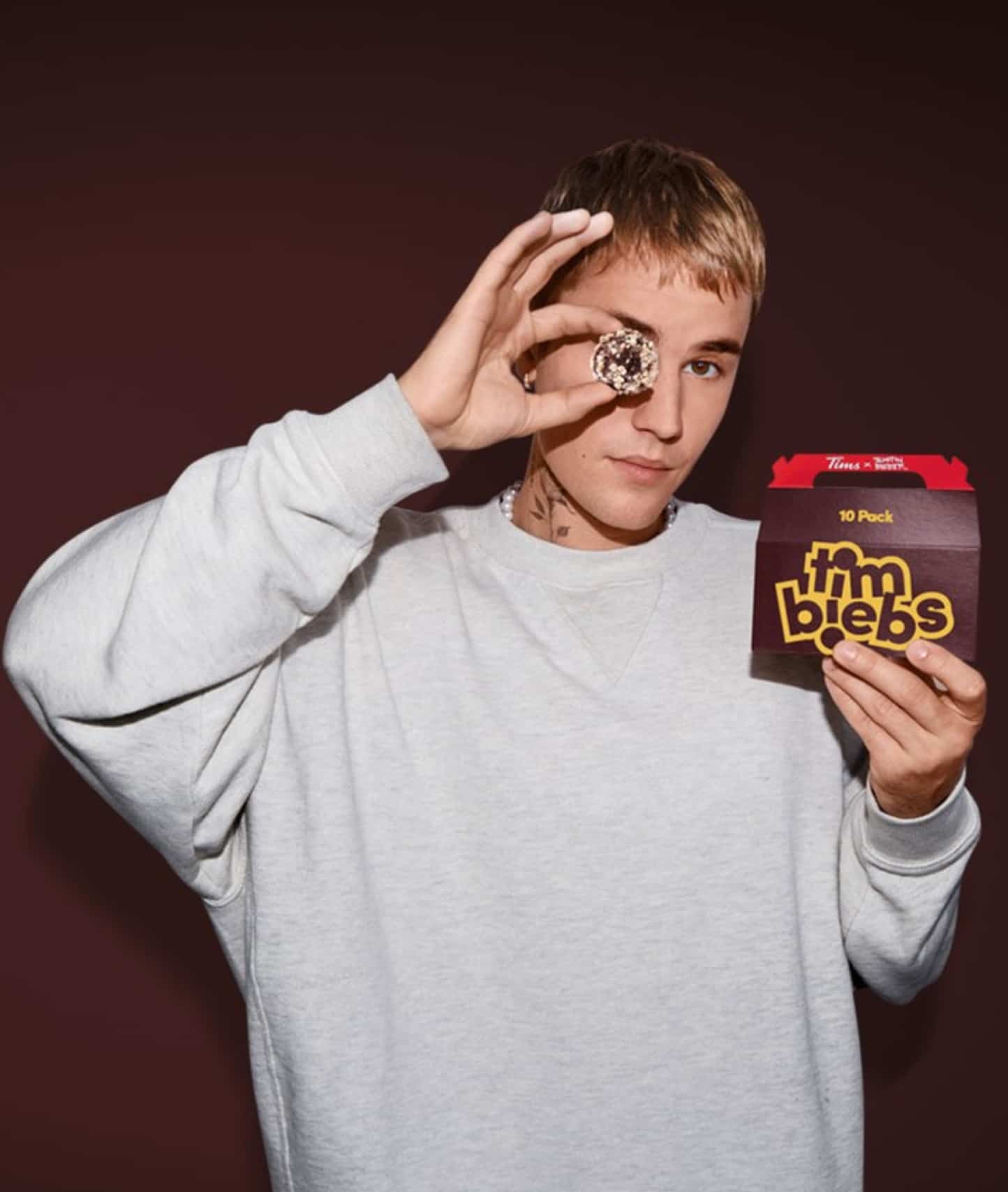 Justin Bieber s'associe à Tim Hortons et sort ses propres saveurs de ...