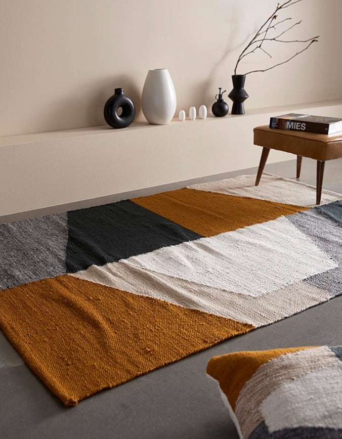 10 tapis à motifs géométriques pour dynamiser la maison | Clin d'œil