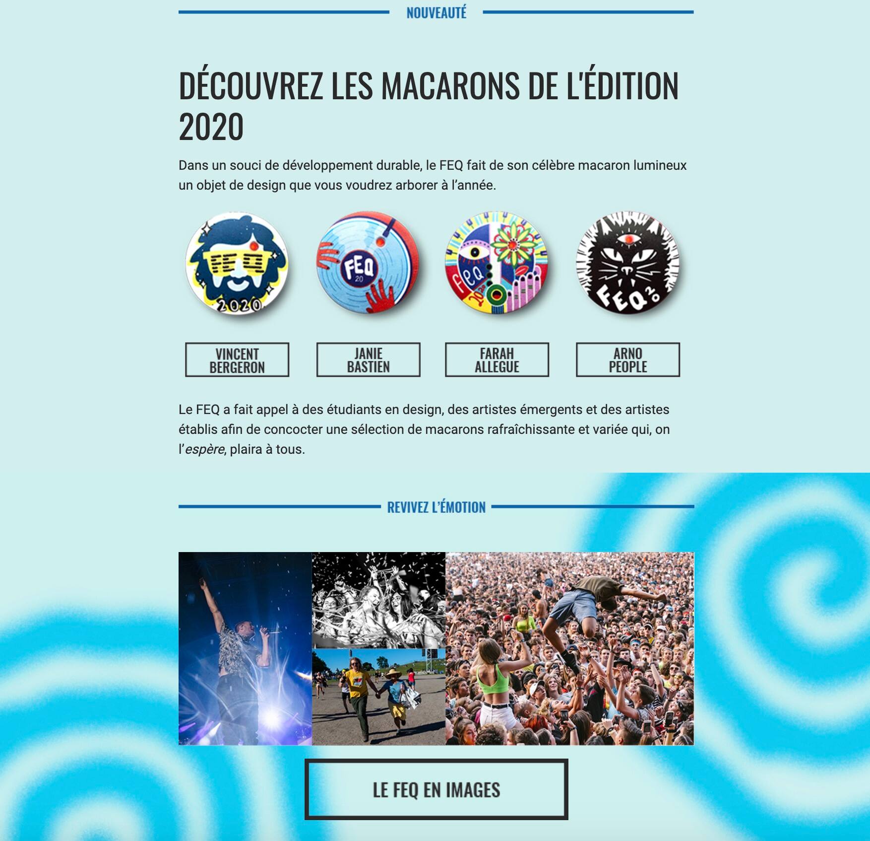 Le FEQ révèle un dernier indice sur sa programmation, quelques heures ...