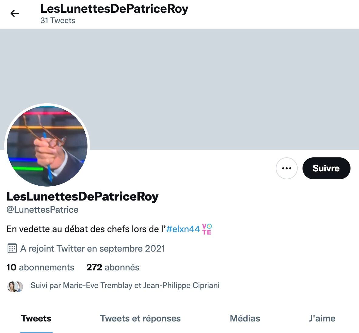 Charles Leduc et les lunettes de Patrice Roy volent la vedette au débat ...