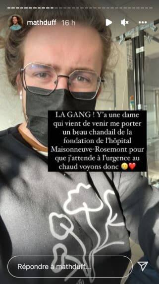 Math Duff s’est ouvert un doigt avec un couteau et les gens veulent ...