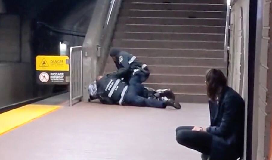 [VIDÉO] Face à la justice après avoir frappé un constable de la STM ...