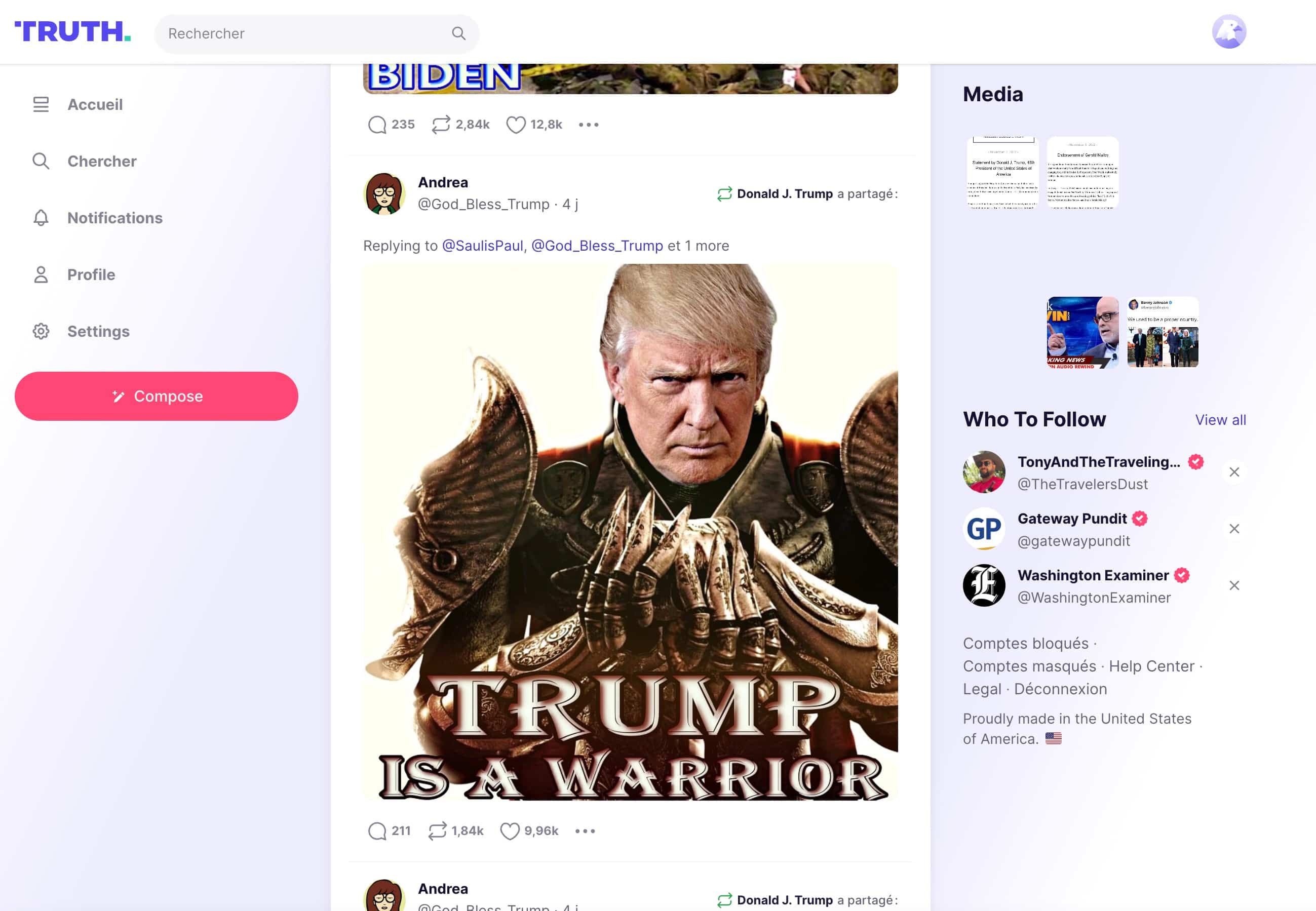 Truth Social gagne en puissance: à quoi s'attendre sur le «Twitter» de ...