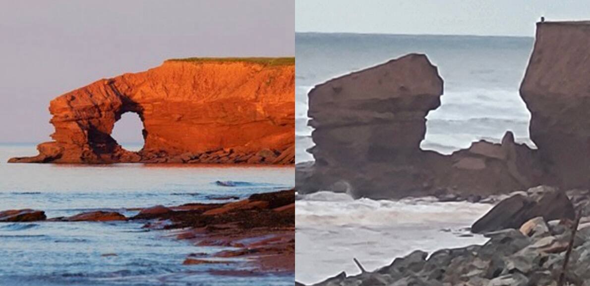 Le «rocher percé» de l’Île-du-Prince-Édouard s’est effondré | 24 heures