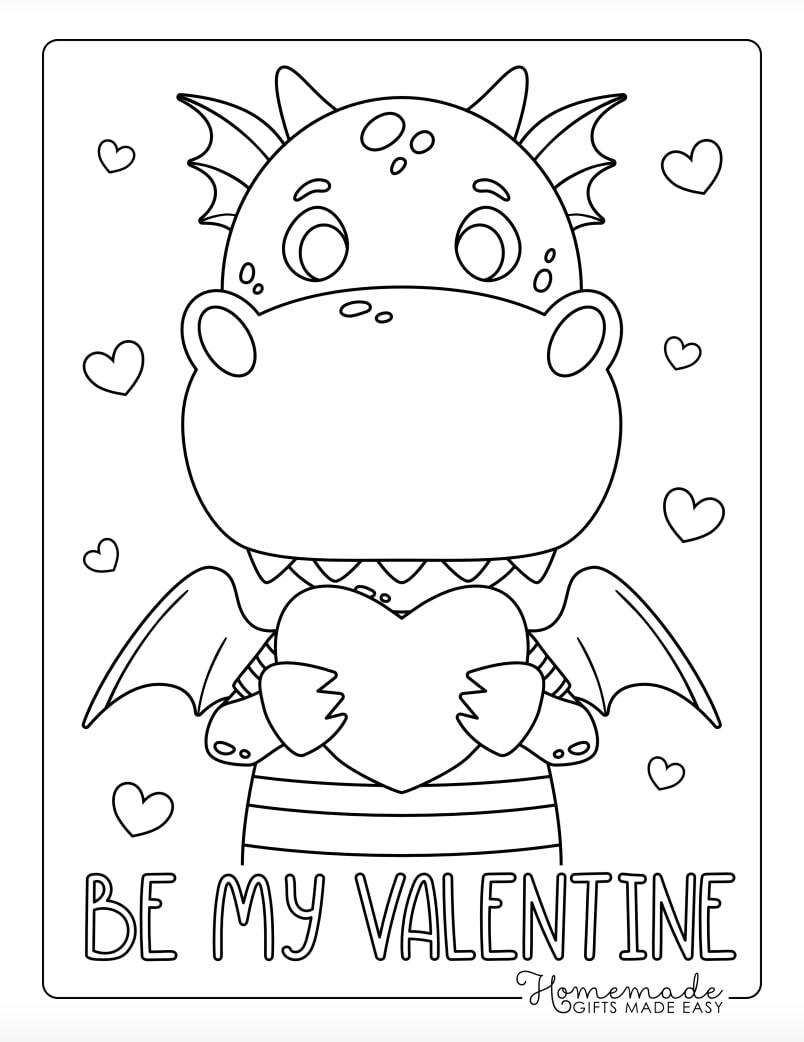 Saint-Valentin : 25 dessins imprimables gratuitement pour amuser toute ...
