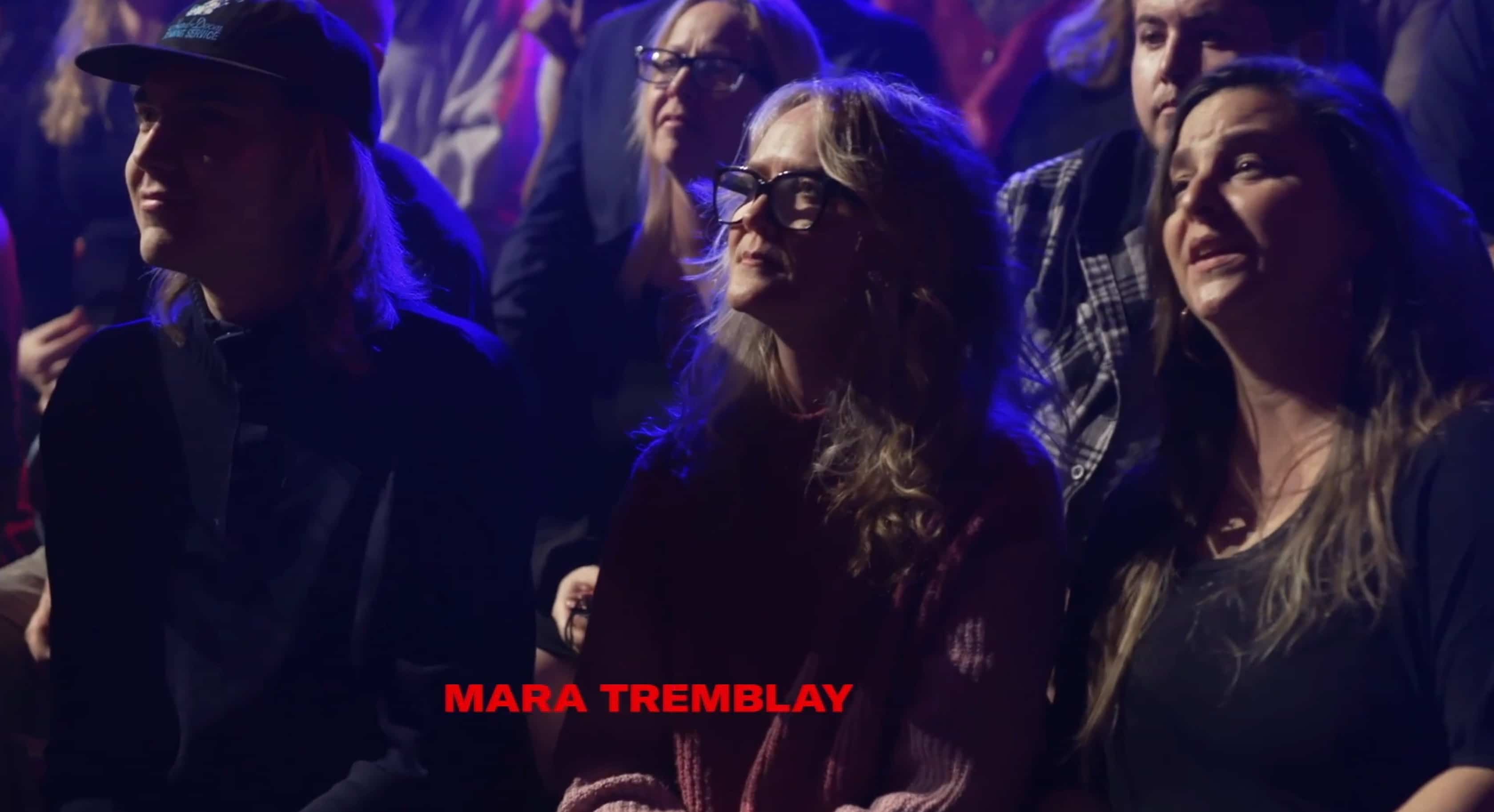 Mara Tremblay était dans la salle pendant la reprise d’une de ses ...