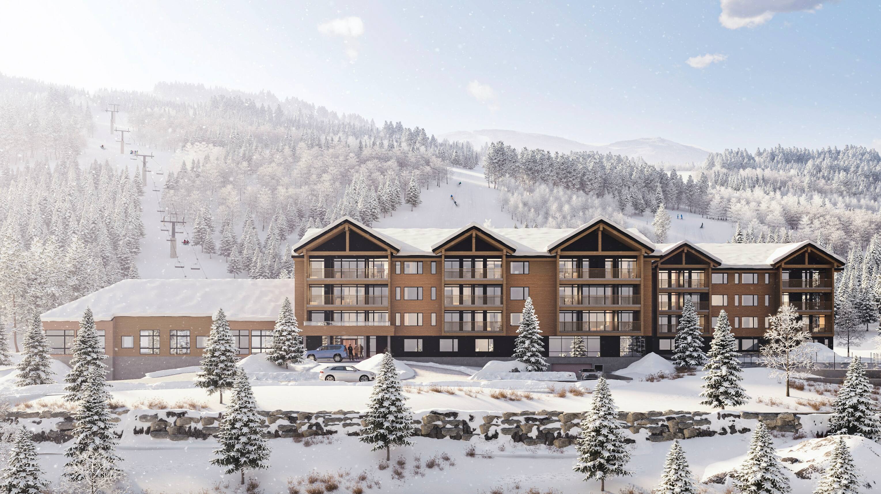 Massif Charlevoix: découvrez le nouveau projet immobilier à plus de 40 millions $ | JDM