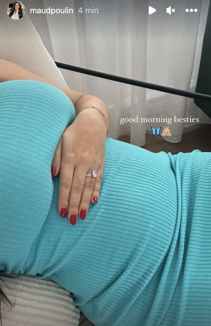 L’influenceuse Maud Poulin annonce être enceinte dans une magnifique ...