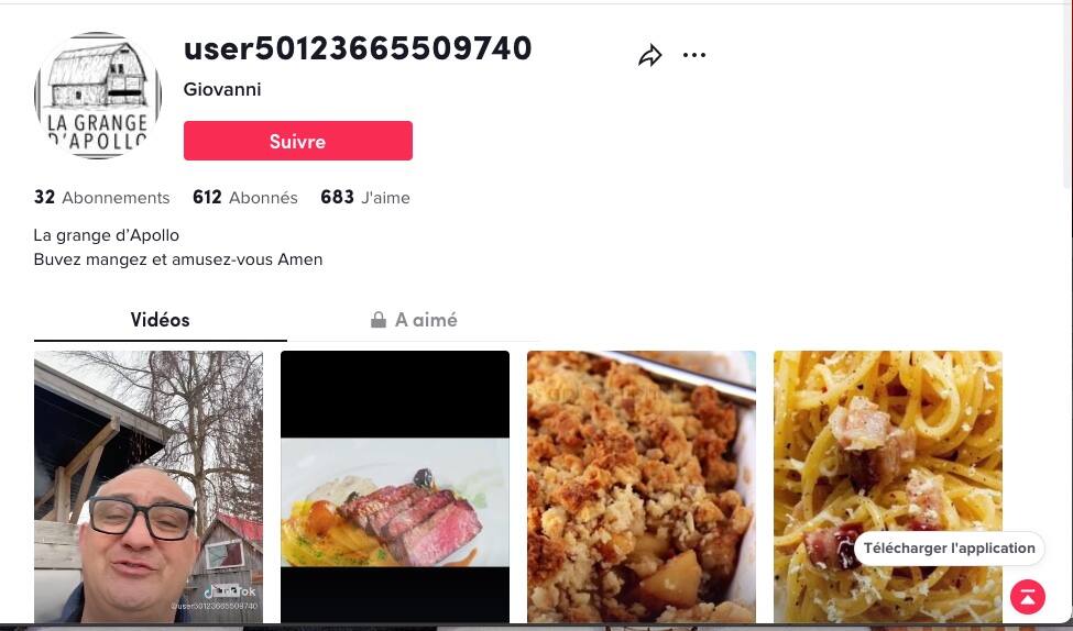 Giovanni Apollo est sur TikTok | Le Sac de chips