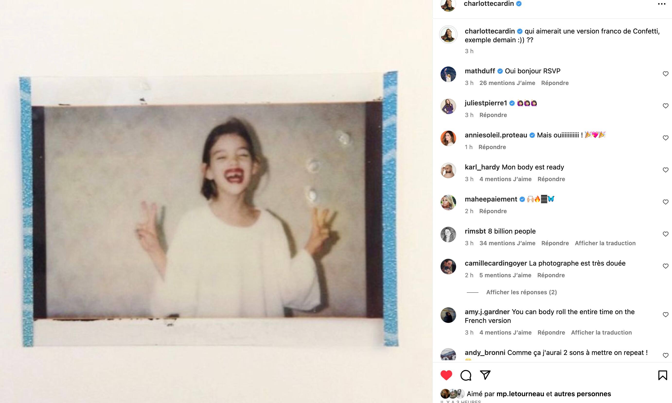 Charlotte Cardin lancera une version francophone de sa chanson ...