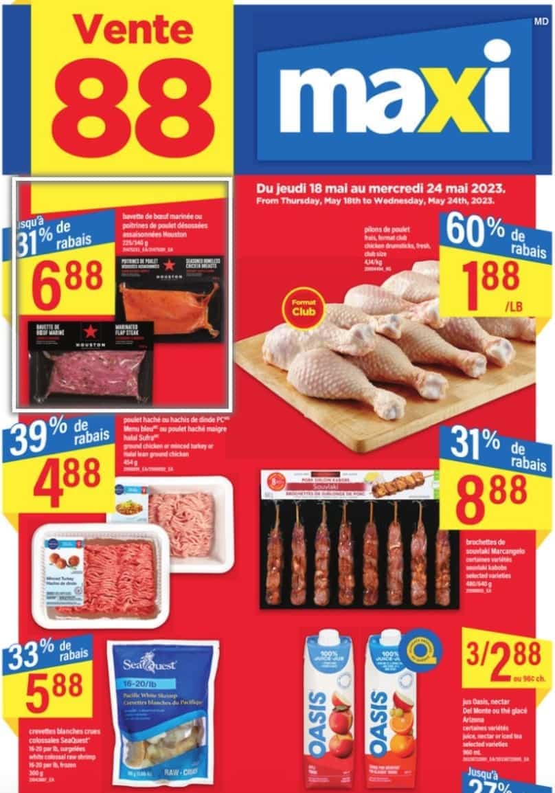 Les meilleurs rabais de la semaine du 18 mai en épicerie | Salut Bonjour