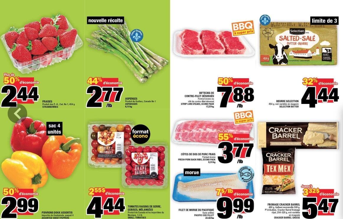 Les meilleurs rabais de la semaine du 25 mai en épicerie | Salut Bonjour