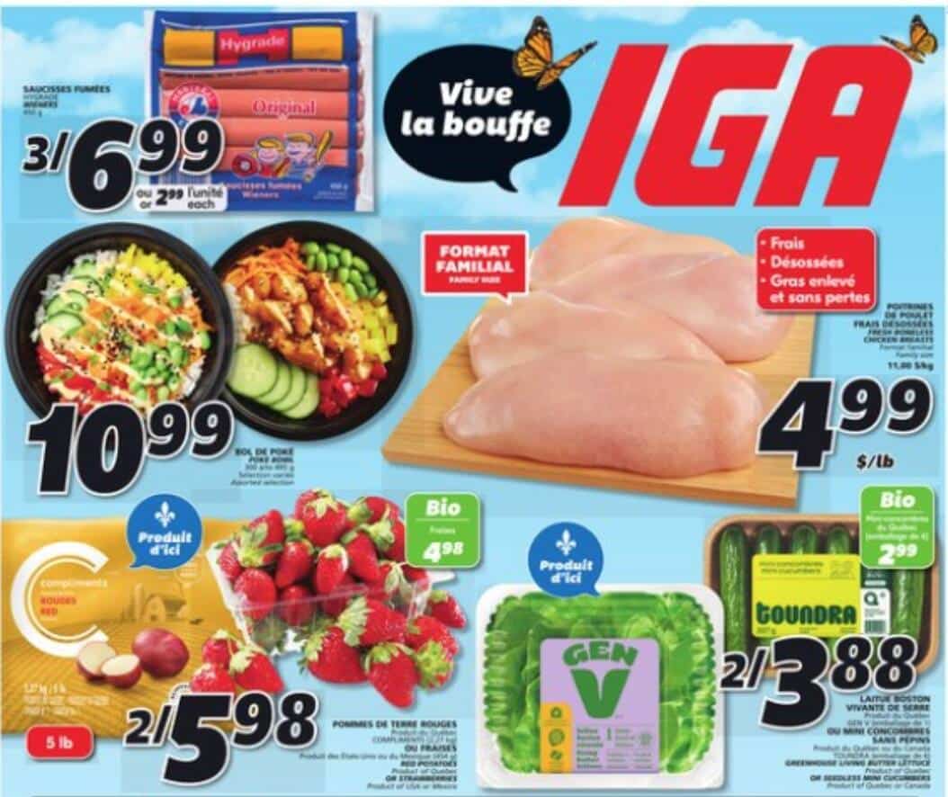 Les meilleurs rabais de la semaine du 25 mai en épicerie | Salut Bonjour