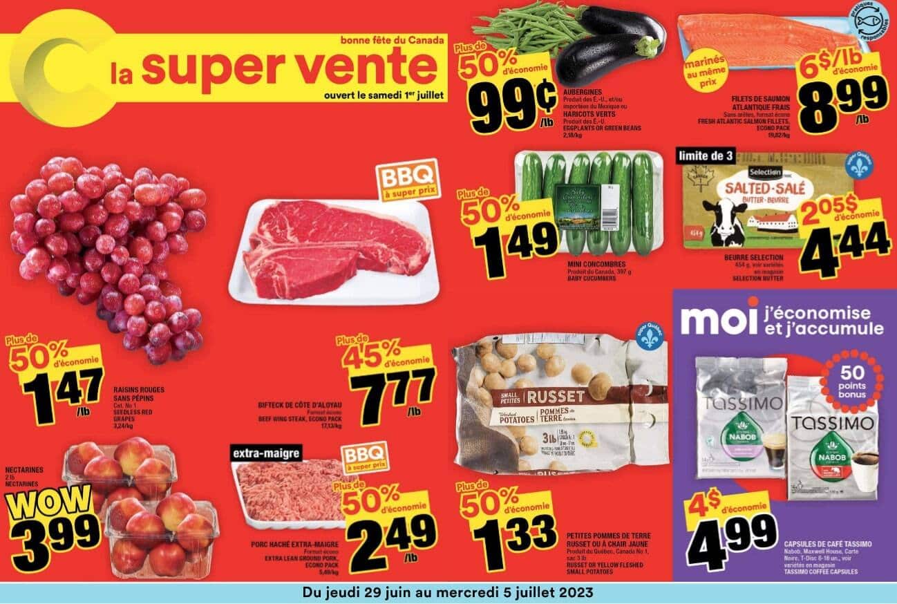 Les meilleurs rabais de la semaine du 29 juin en épicerie | Salut Bonjour