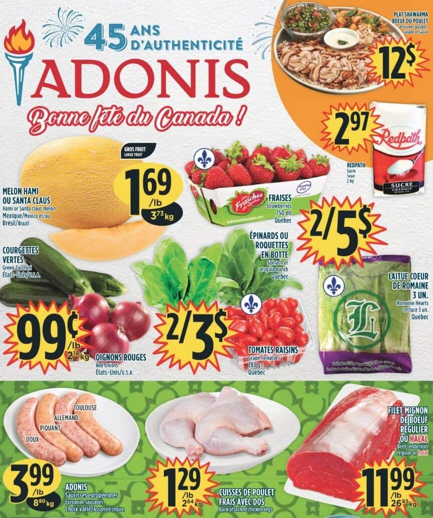 Les meilleurs rabais de la semaine du 29 juin en épicerie | Salut Bonjour