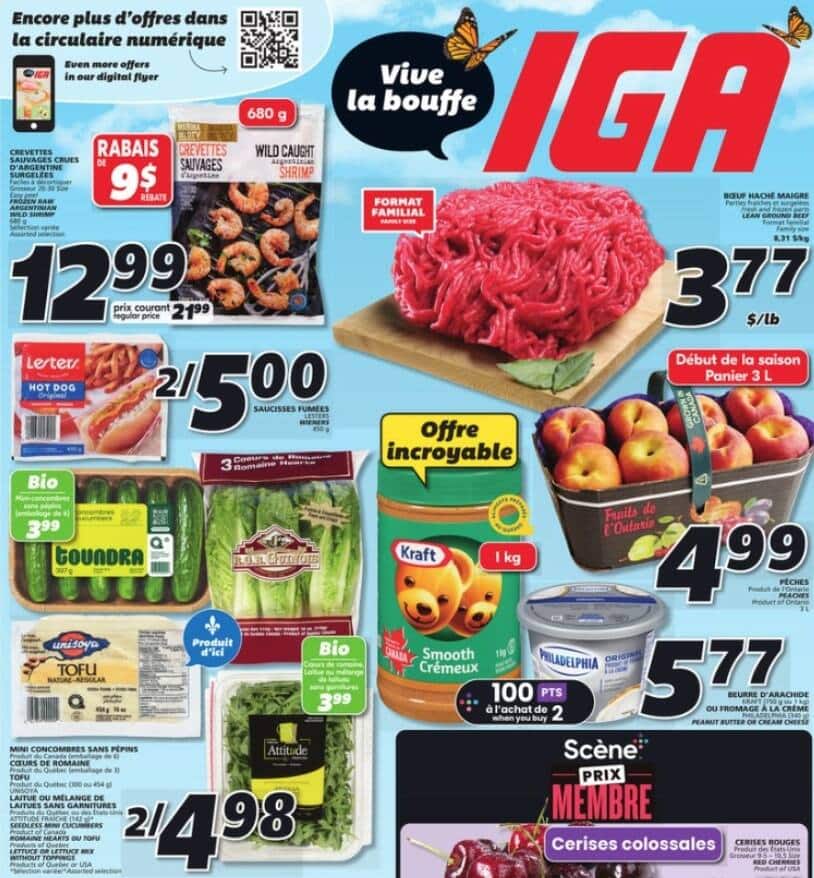 Les meilleurs rabais de la semaine du 27 juillet en épicerie | Salut ...