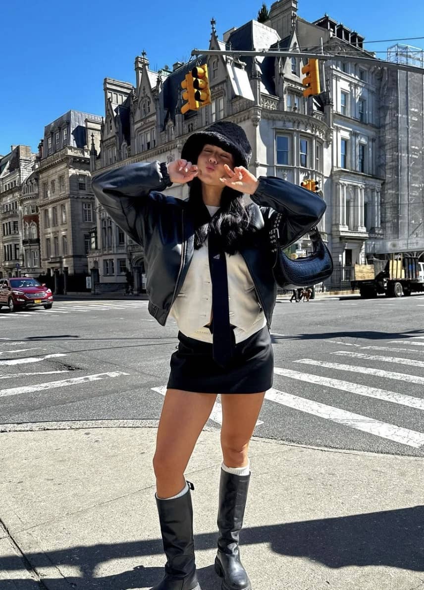 L'influenceuse Rym Nebbak est WOW dans une robe à fente risquée au ...