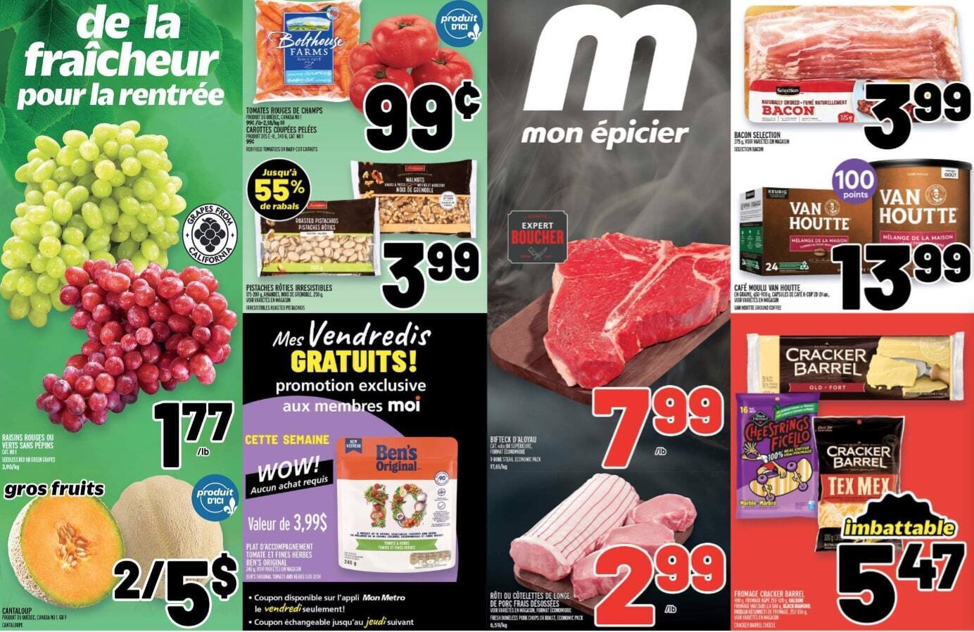 Les meilleurs rabais de la semaine du 17 août en épicerie | Salut Bonjour