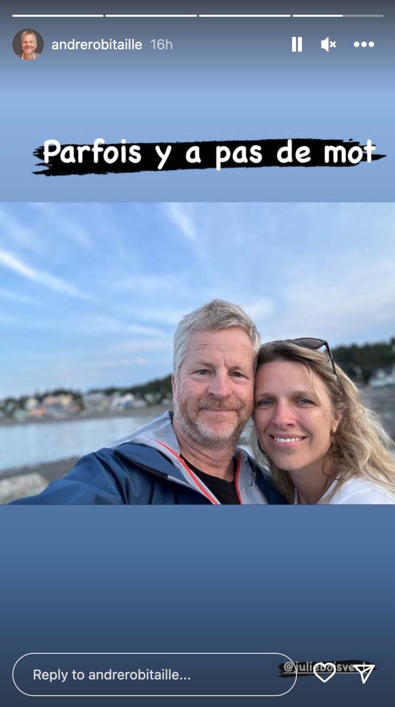 André Robitaille and Julie Boisvert: A Love Story Revealed | Exclusive Image – Archyde